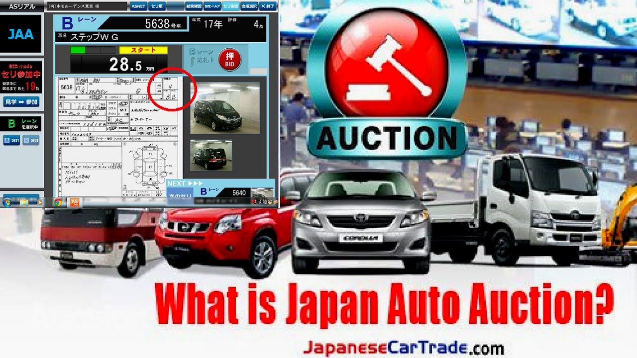 Import Japanese Auction Cars - YouTube