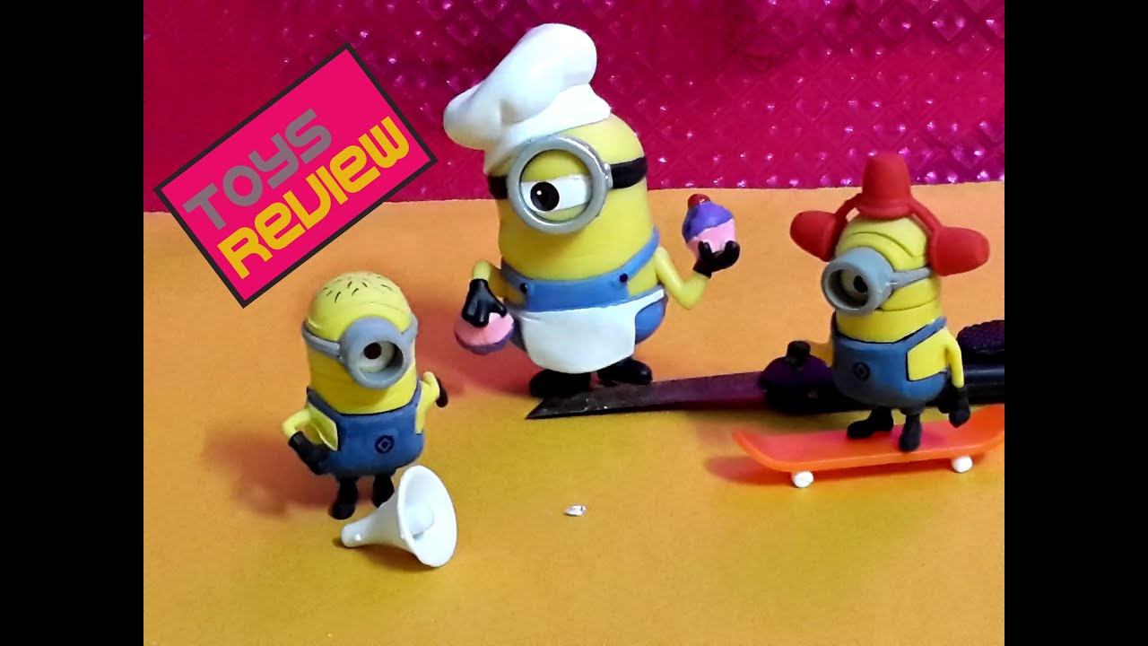 Minion Action Figure Toys Collection : Minion Baker Action Figure - YouTube