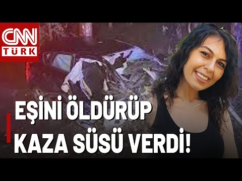 Aydın'da Cani Kocadan Planlı Cinayet! Eşini Silahla Öldürüp Kaza Süsü Verdi!