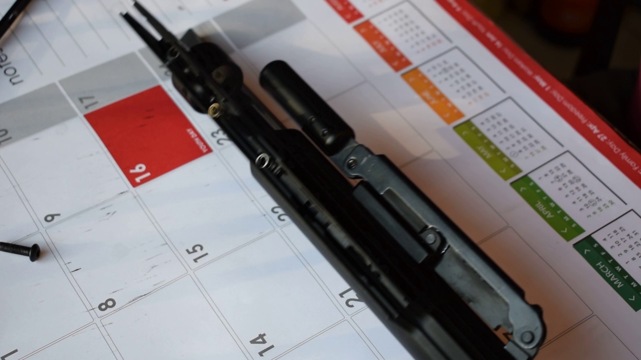 Airforce Texan, Replacing the Hammer Spring - YouTube