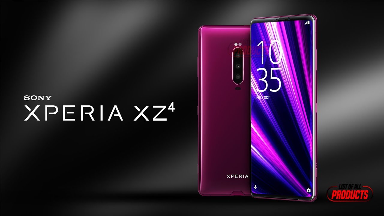 SONY XPERIA XZ4 - THE MOST INNOVATIVE PHONE 2019! - YouTube