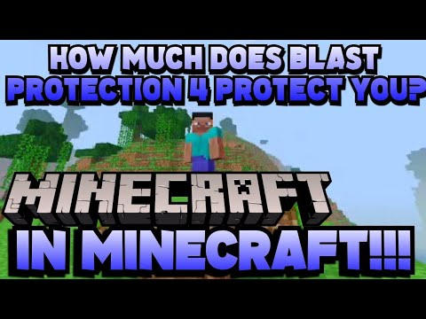 How much does full netherite Blast protection 4 armour/armor protect ...