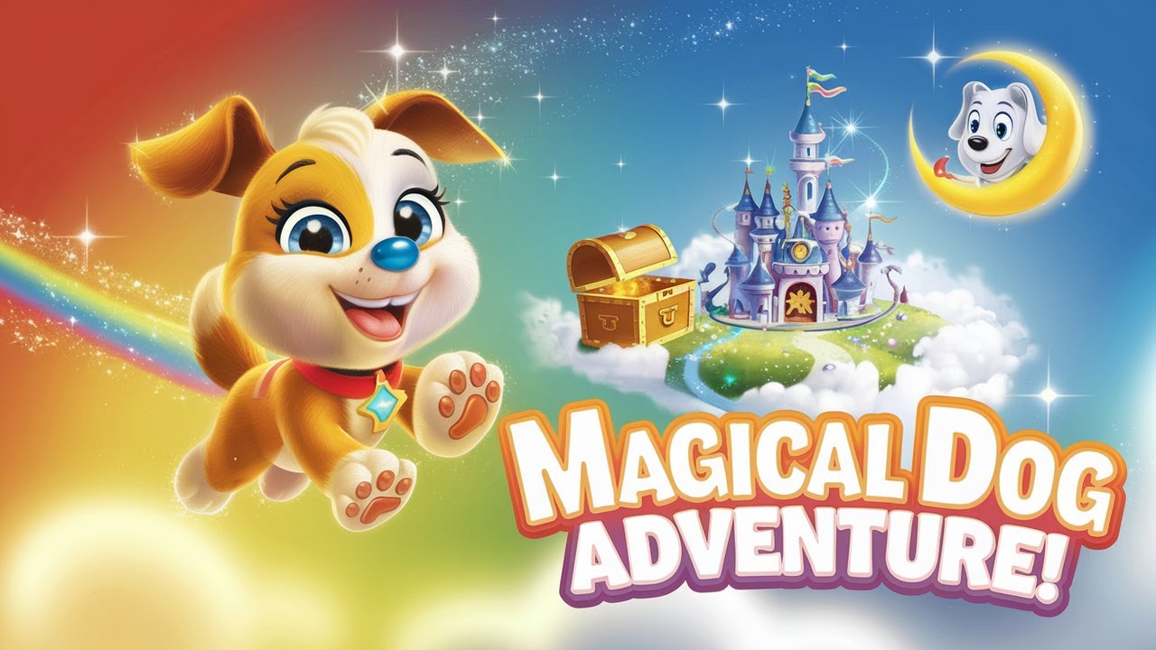 The Magical Dog Adventure! 🐶 Fun Kids Song & Nursery Rhyme - YouTube