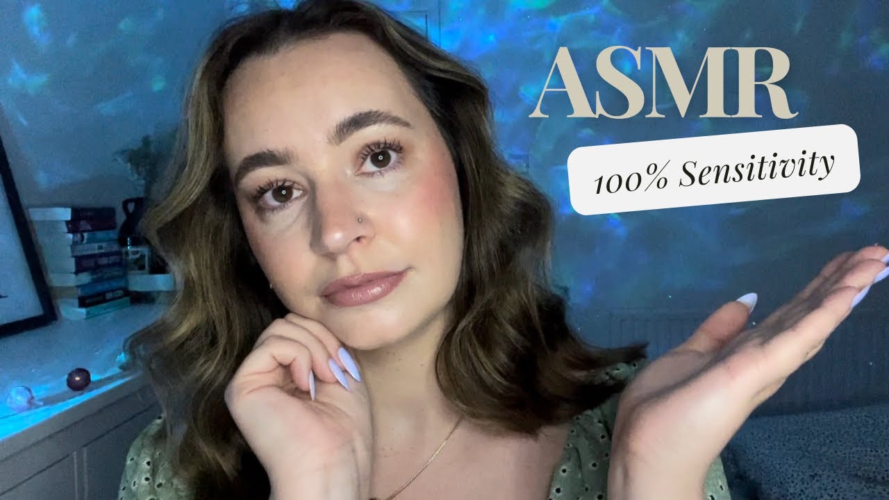 ASMR | At 100% Sensitivity 🎙️ Super Tingly & Relaxing Triggers ♥️ - YouTube