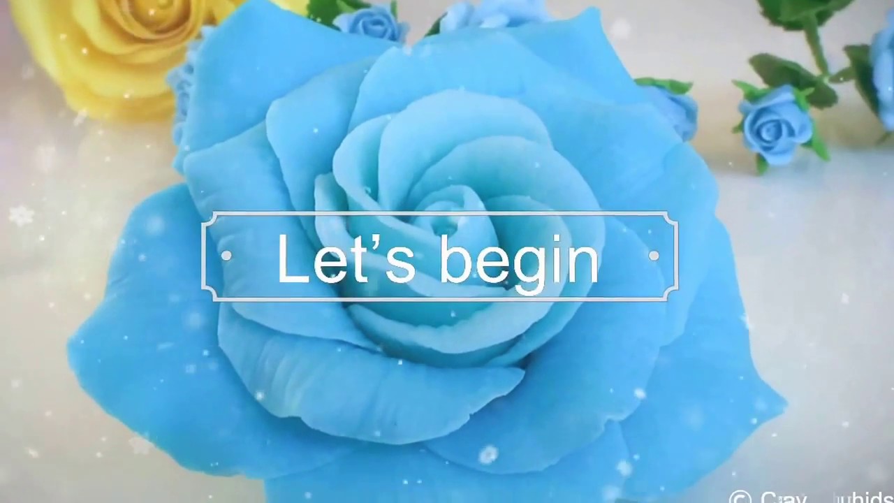 How To Make A Chocolate Blue Rose - YouTube