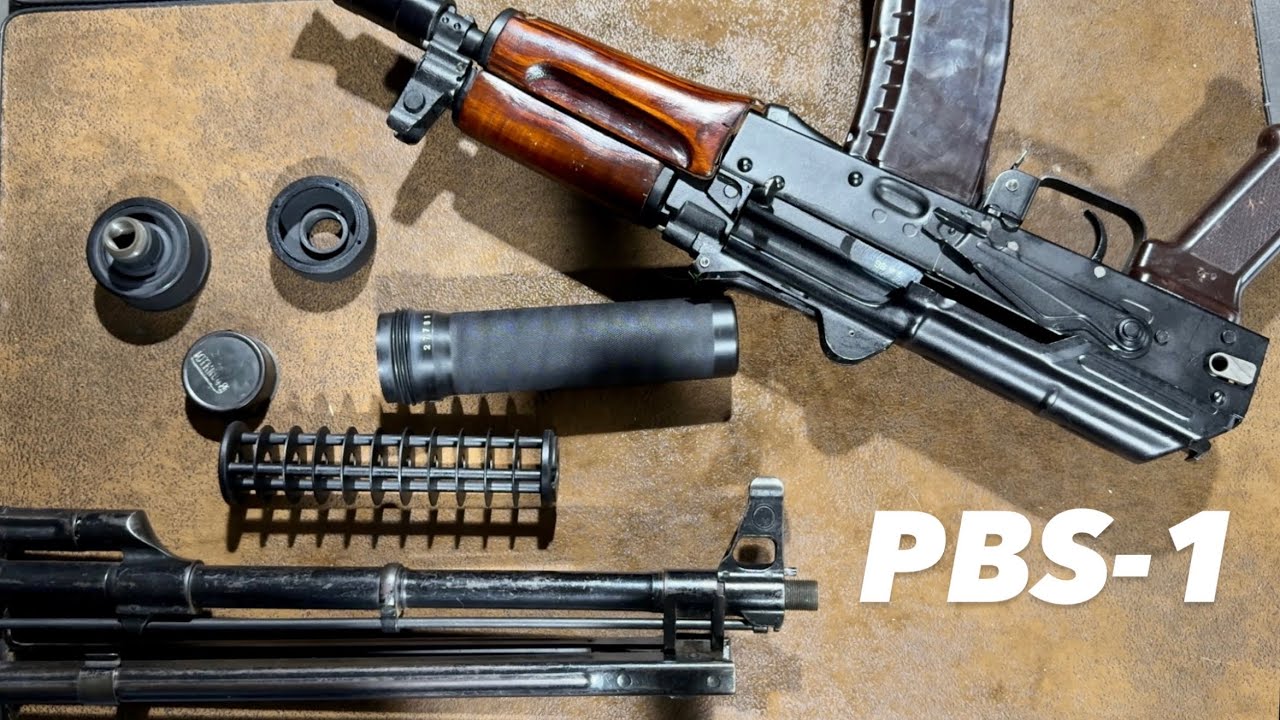 PBS-1 AK47 Silencer | How to Disassemble - YouTube