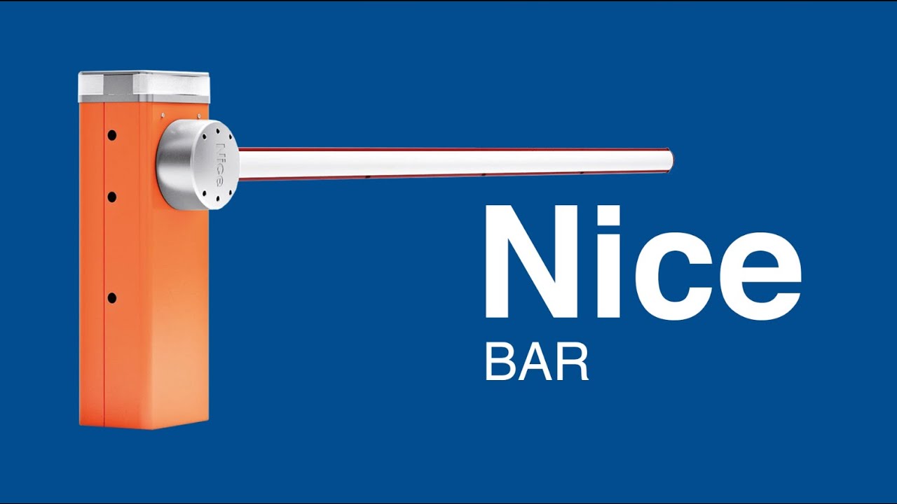 Nice BAR. Подключение, настройка и программирование шлагбаума Nice ...