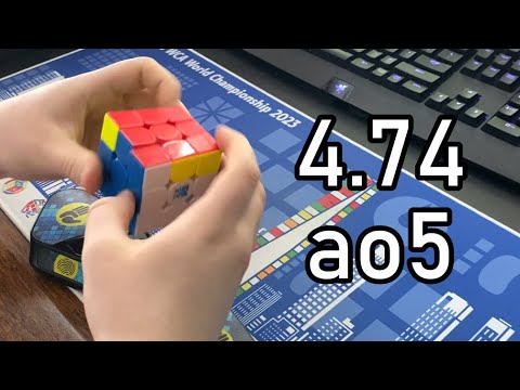 WeiLong v9 20 Magnet Ball-Core Solves (4.74 ao5 + nice singles) - YouTube