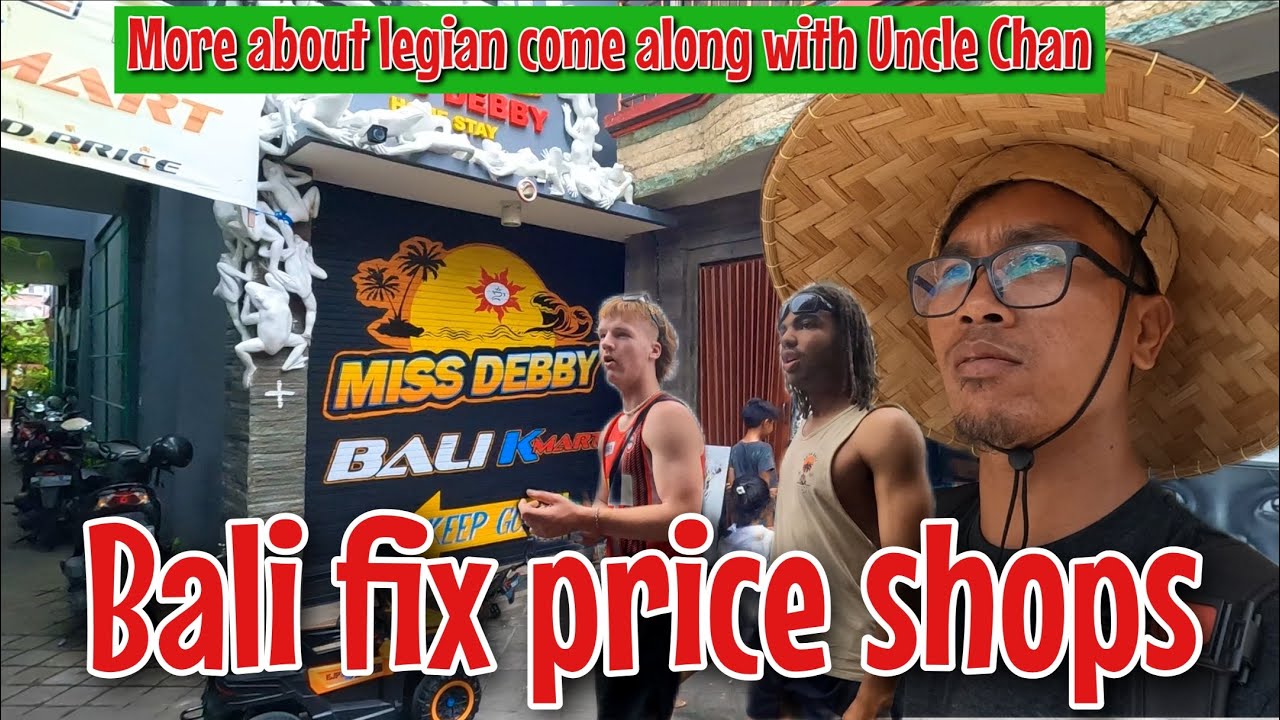 Garlic Lane || fix price shops in legian Bali - YouTube