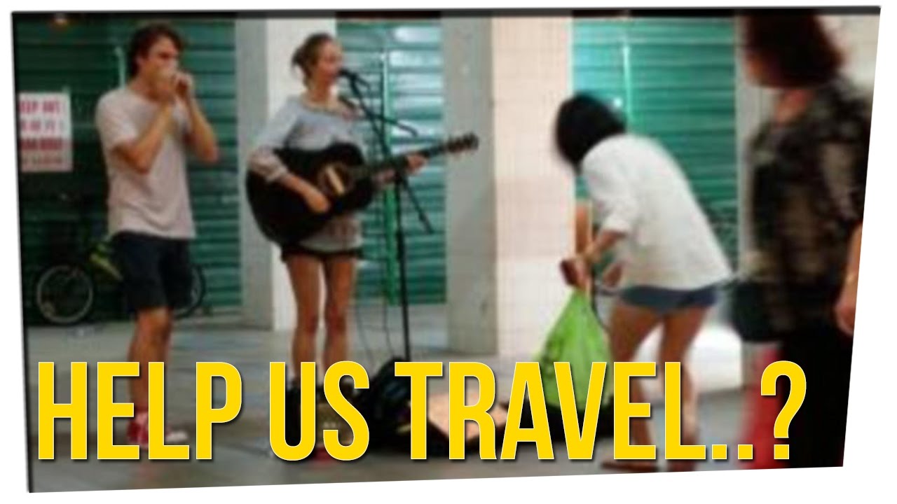 Backpackers are Street Begging to Fund Their Trips Abroad?! ft ...