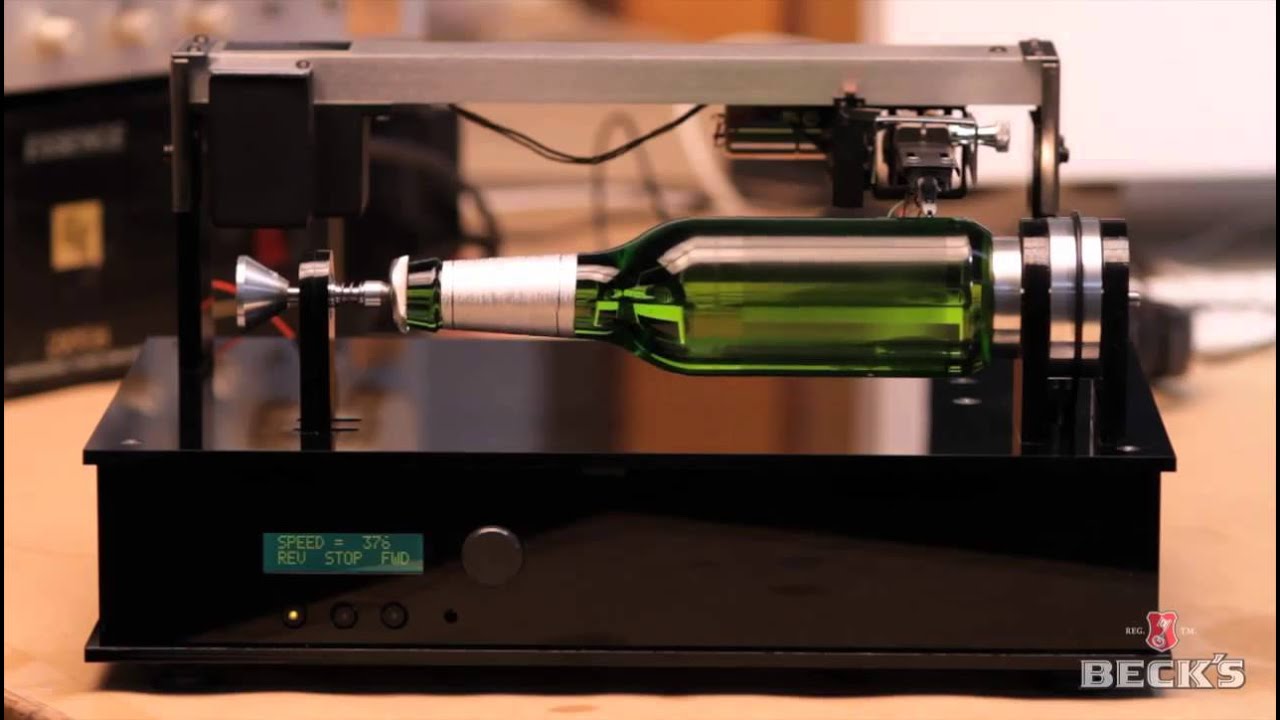 Beck's Edison Bottle - Making Of - YouTube