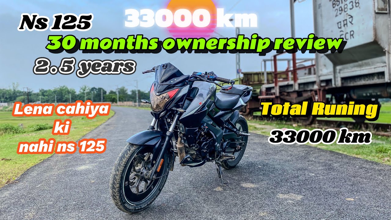 Ns 125 30 months ownership review || 2.5 years review || total Runing ...