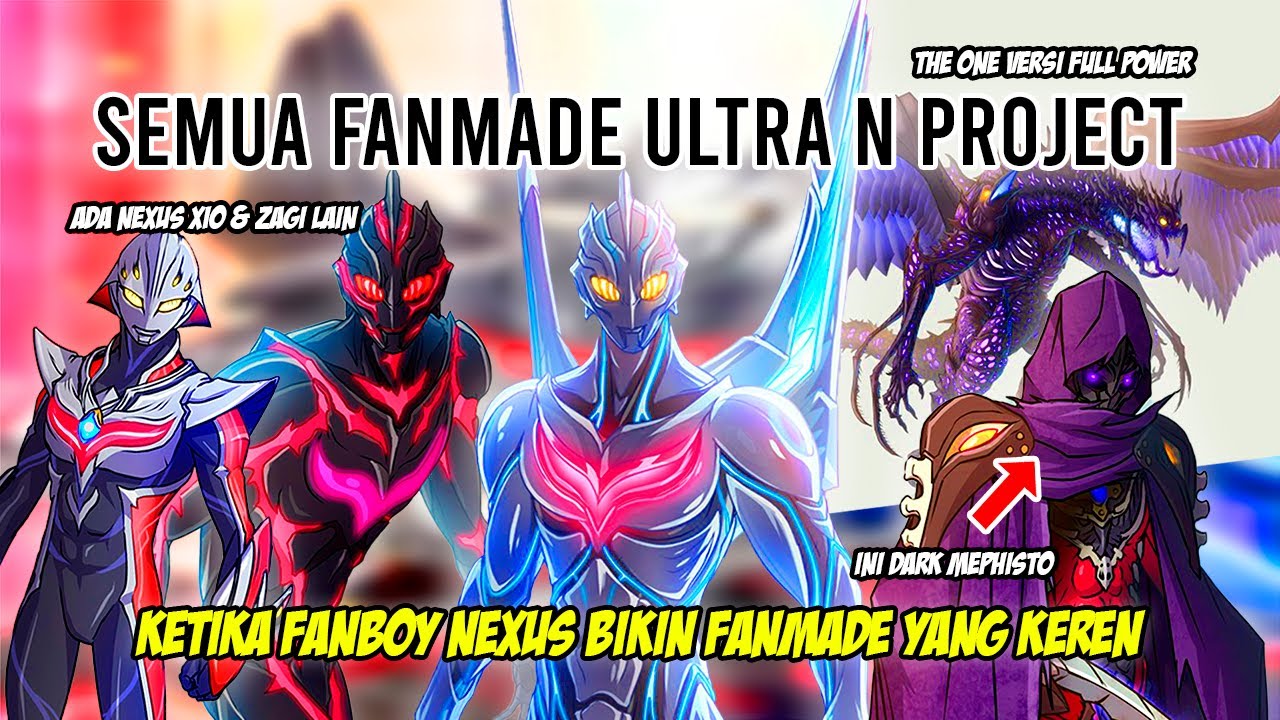 BEDA BANGET ULTRA N PROJECT !! JAUH LEBIH KEREN GUYS !! - Bahas Fanmade ...