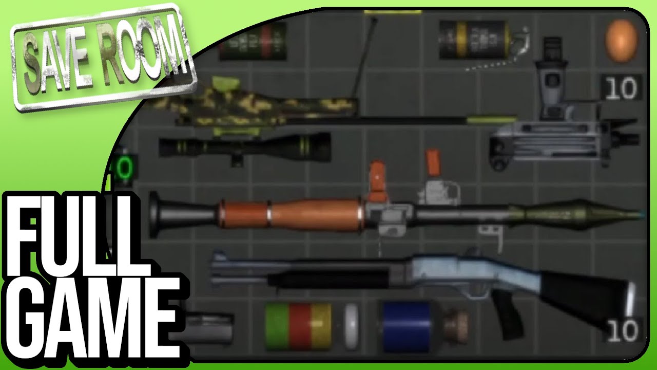 RE4 Inventory Puzzle | Save Room - Organization Puzzle (FULL GAME ...