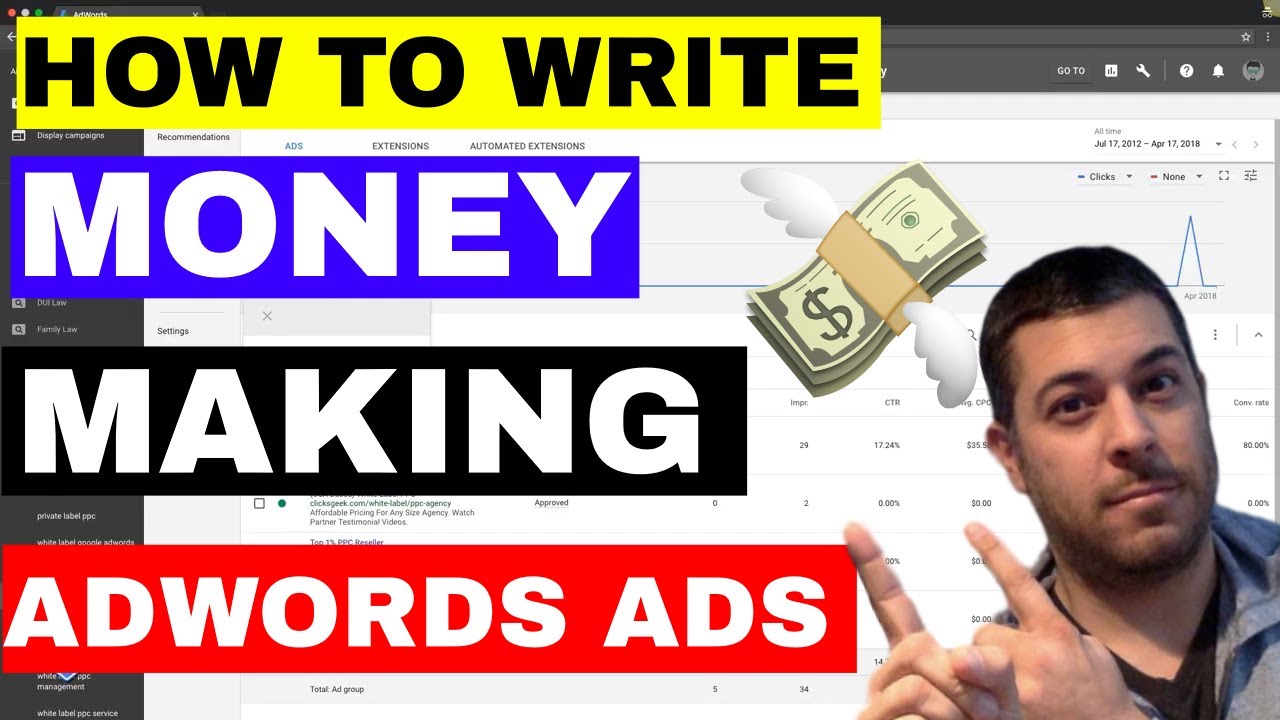How To Create Google Ads That Make YOU Money 💲 (Adwords Tutorial) - YouTube