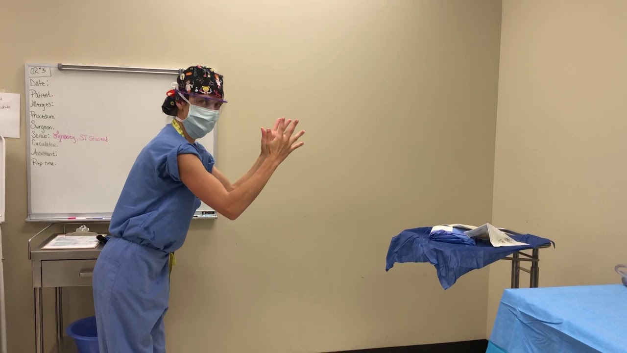 Gowning and Gloving - YouTube