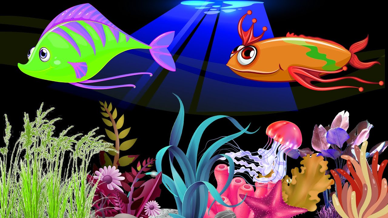 Sleep fish aquarium. Fish lullaby. Lullaby for babies to go to sleep ...