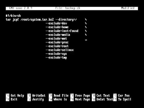 #18 Linux: Backup and Restoring System using TAR - YouTube
