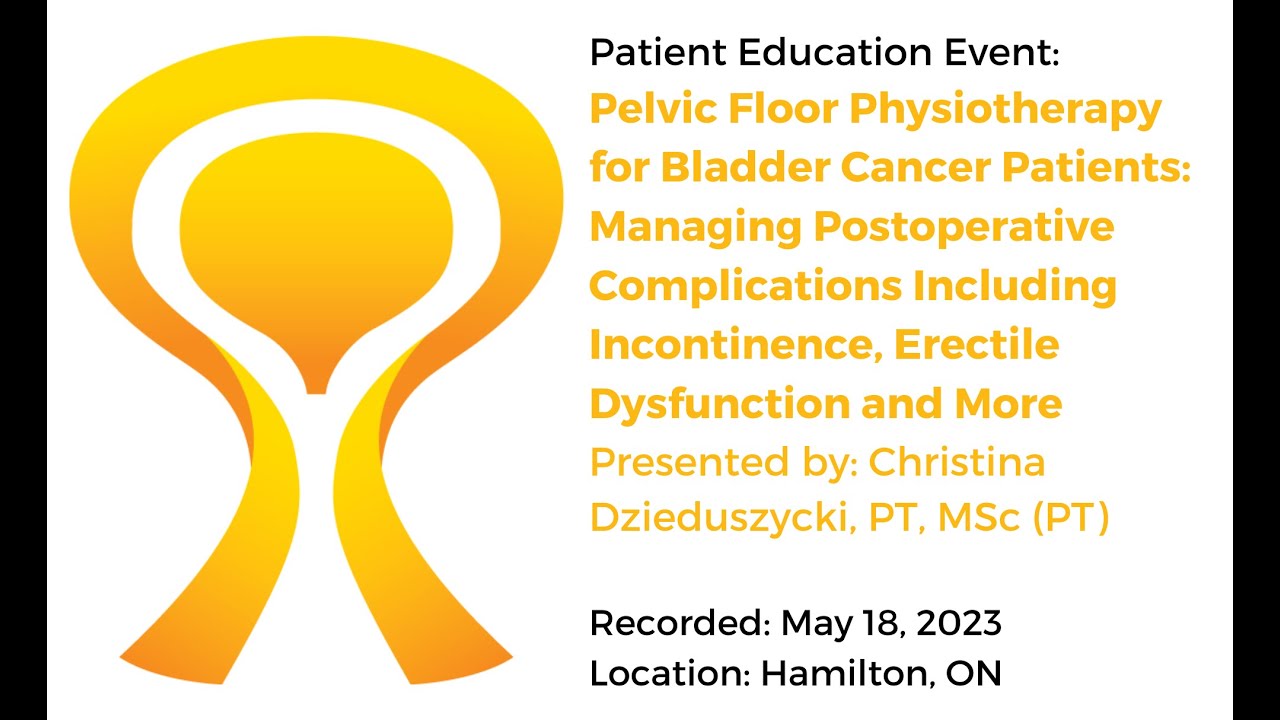 Pelvic Floor Physiotherapy for Bladder Cancer Patients - YouTube