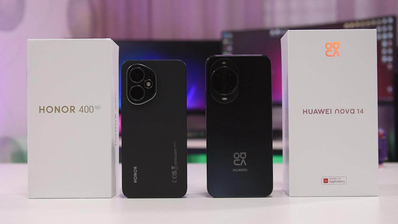 Huawei Nova 14 - Honor 400 Сравнение смартфонов! - YouTube