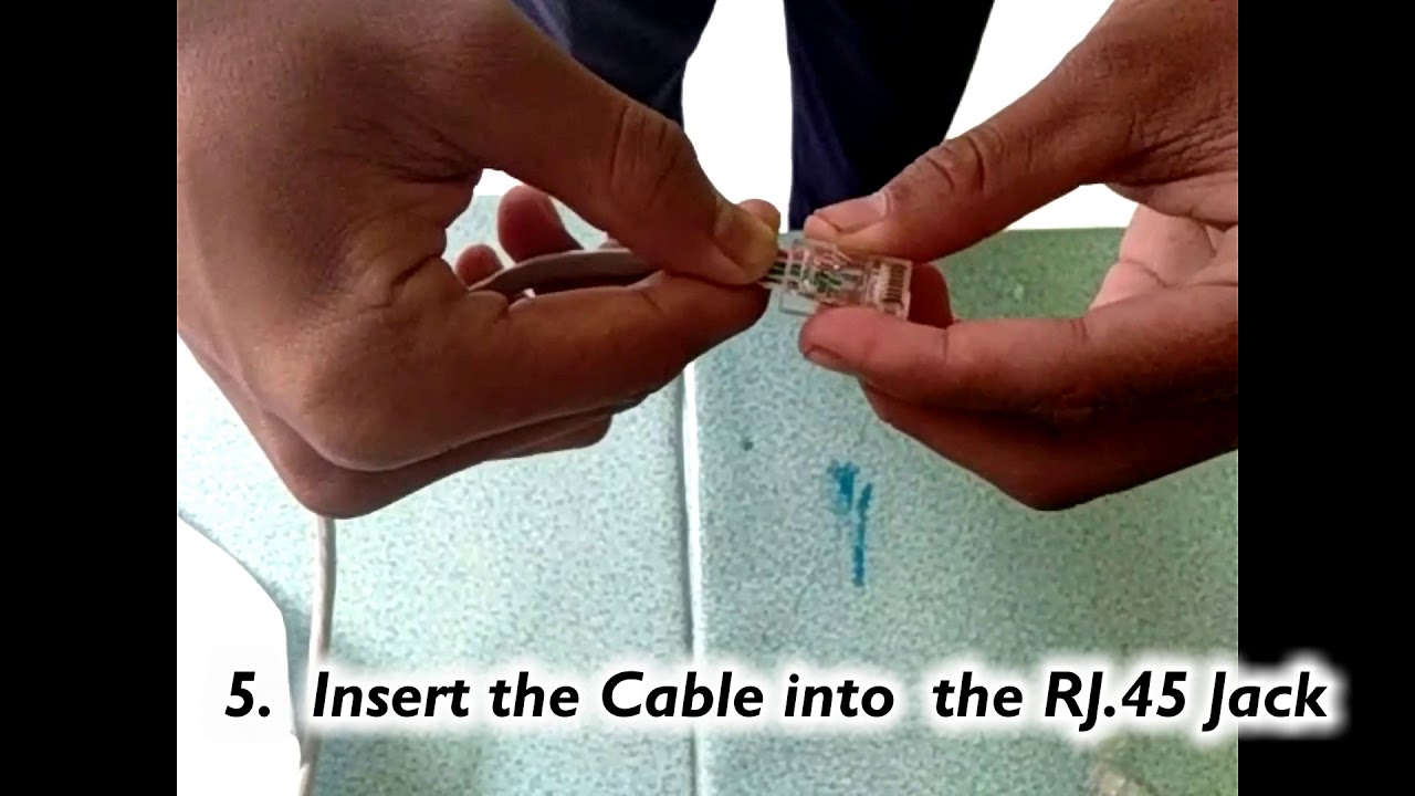 HOW TO MAKE UTP CABLE - XI TKJ 1 - SMKN1 BANGKINANG - YouTube