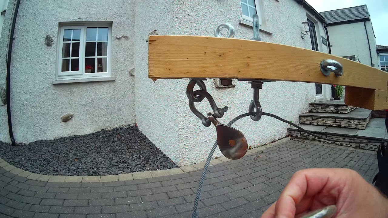 DIY Mast Stepping/Lowering Device. - YouTube