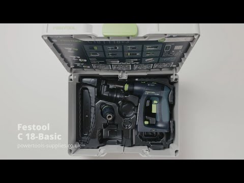 Festool C 18-Basic - 577225 - YouTube