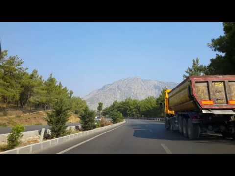Antalya fethiye yolu