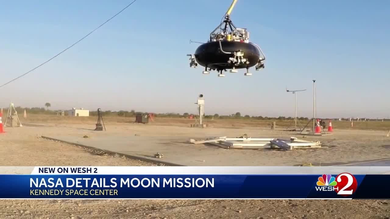 NASA gives details on moon mission - YouTube