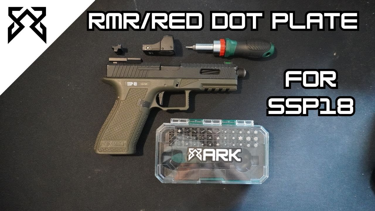 How to Install a RMR/Red Dot Plate on the SSP18 - YouTube