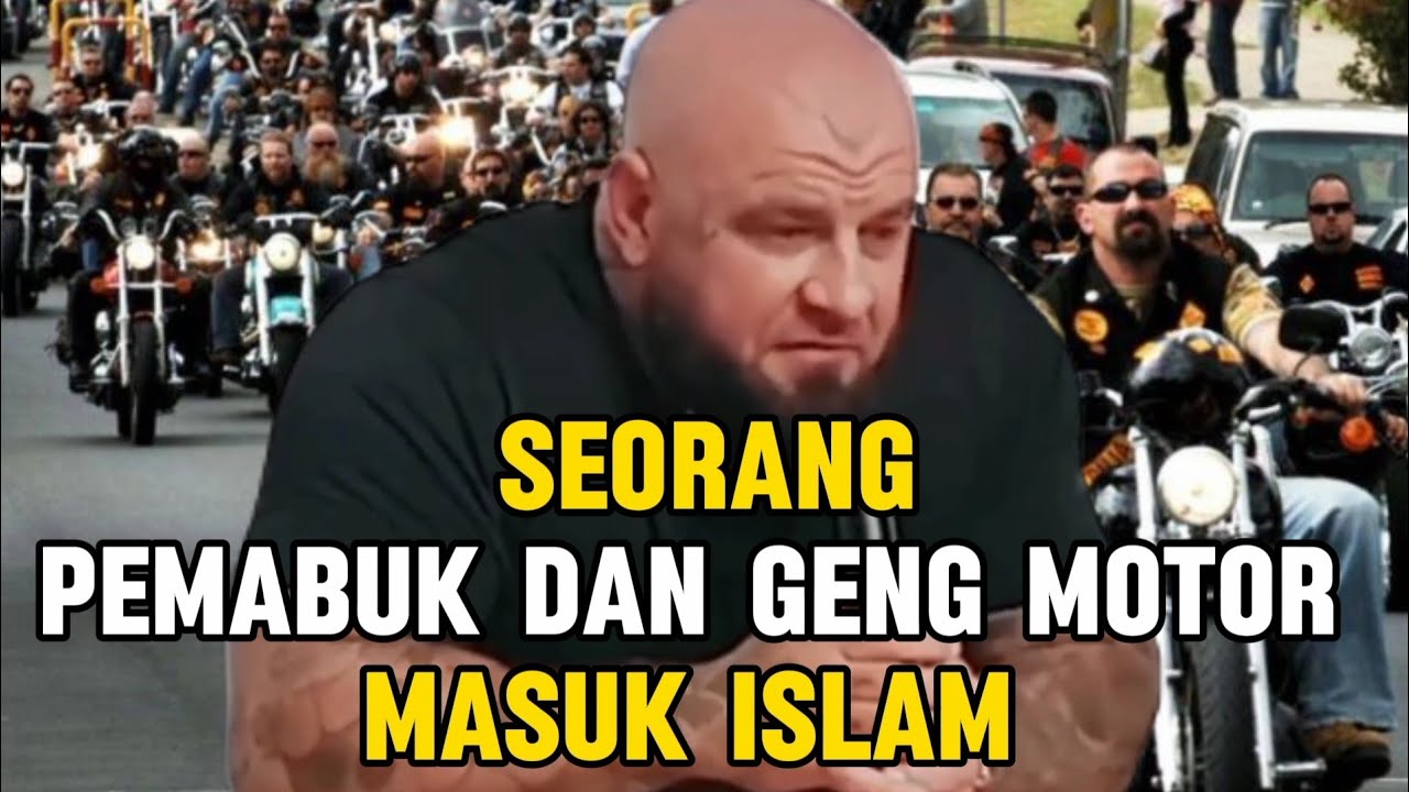 Pencandu obat dan geng motor masuk Islam. #mualaf #kisahislami - YouTube