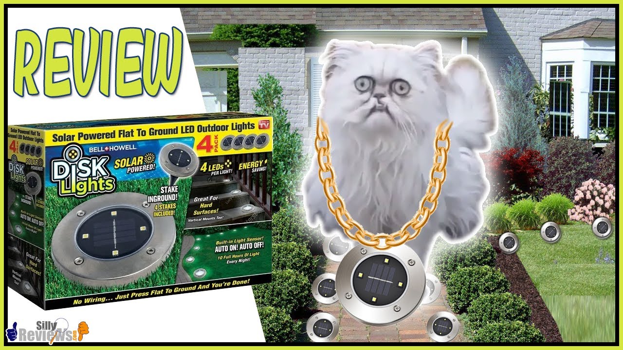 Bell + Howell Disk Lights Review - Solar Powered Outdoor Accent ...