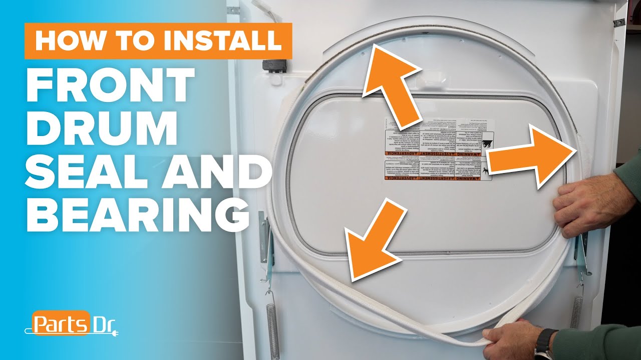 How to replace Front Drum Seal & Bearing part # W11035878 on your ...