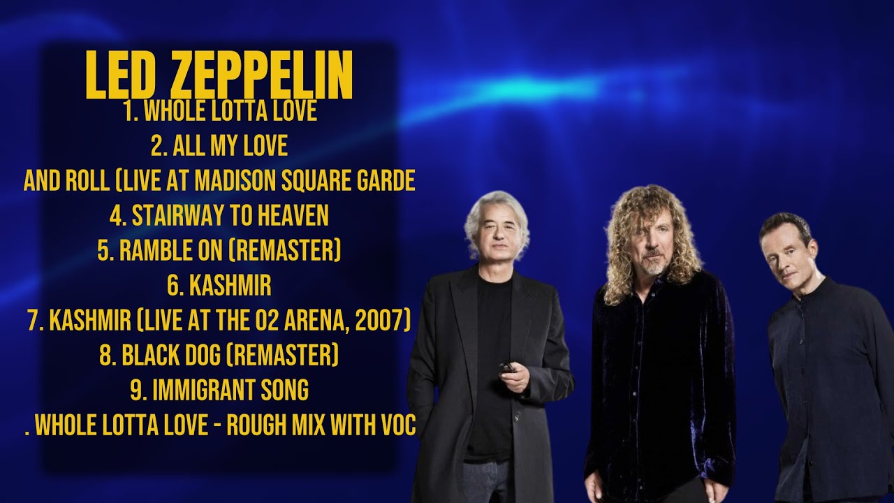 Led Zeppelin-Hits that made history in 2024-Elite Chart-Toppers ...