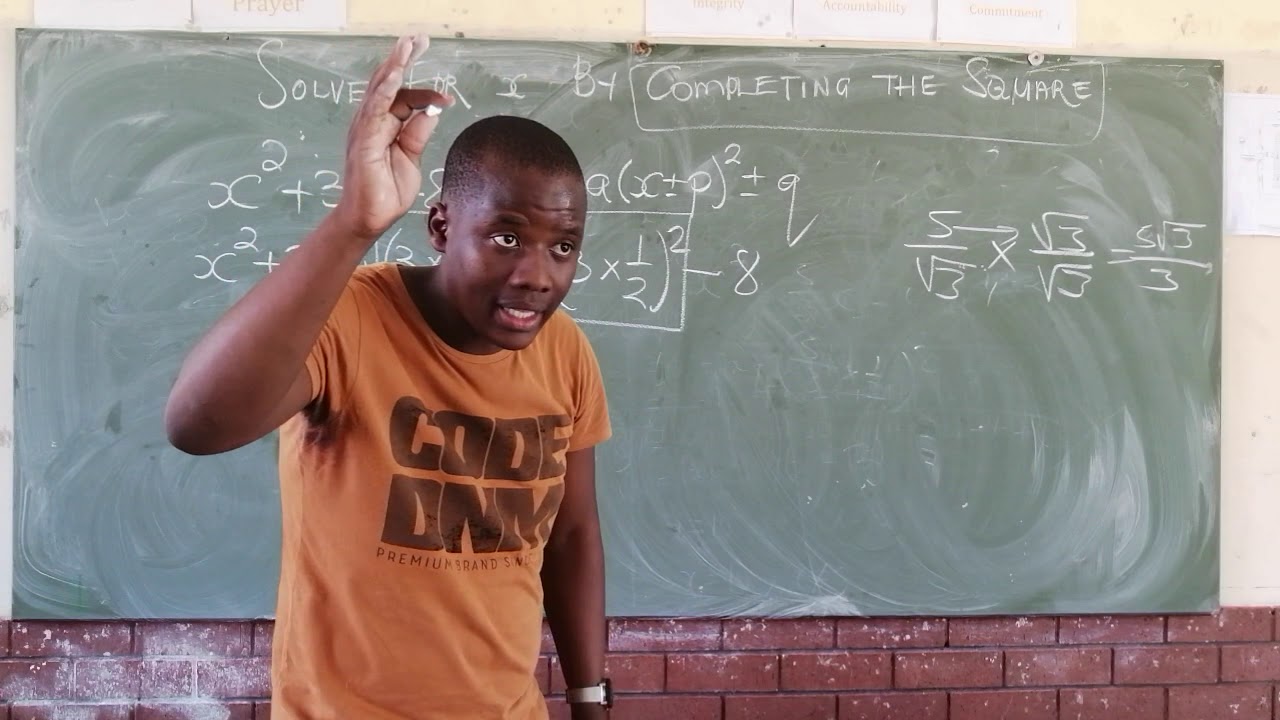 Completing the Square part 1 - YouTube