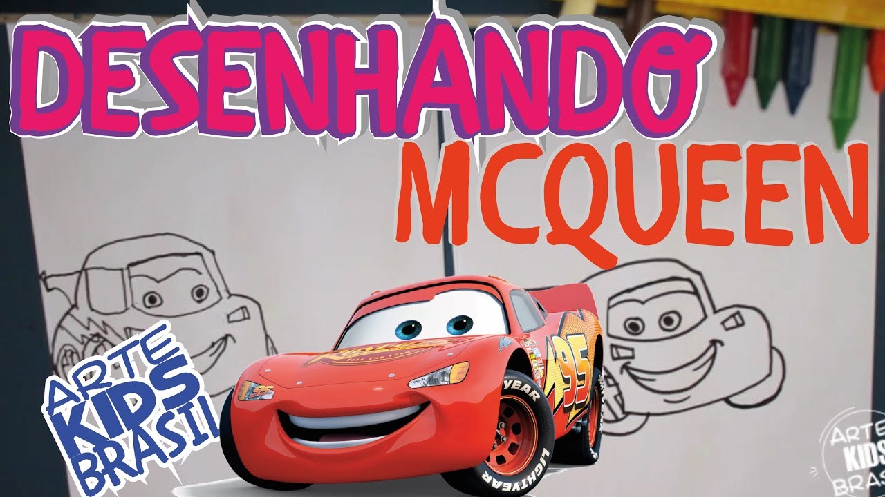 Desenhando o Relâmpago Mcqueen - YouTube
