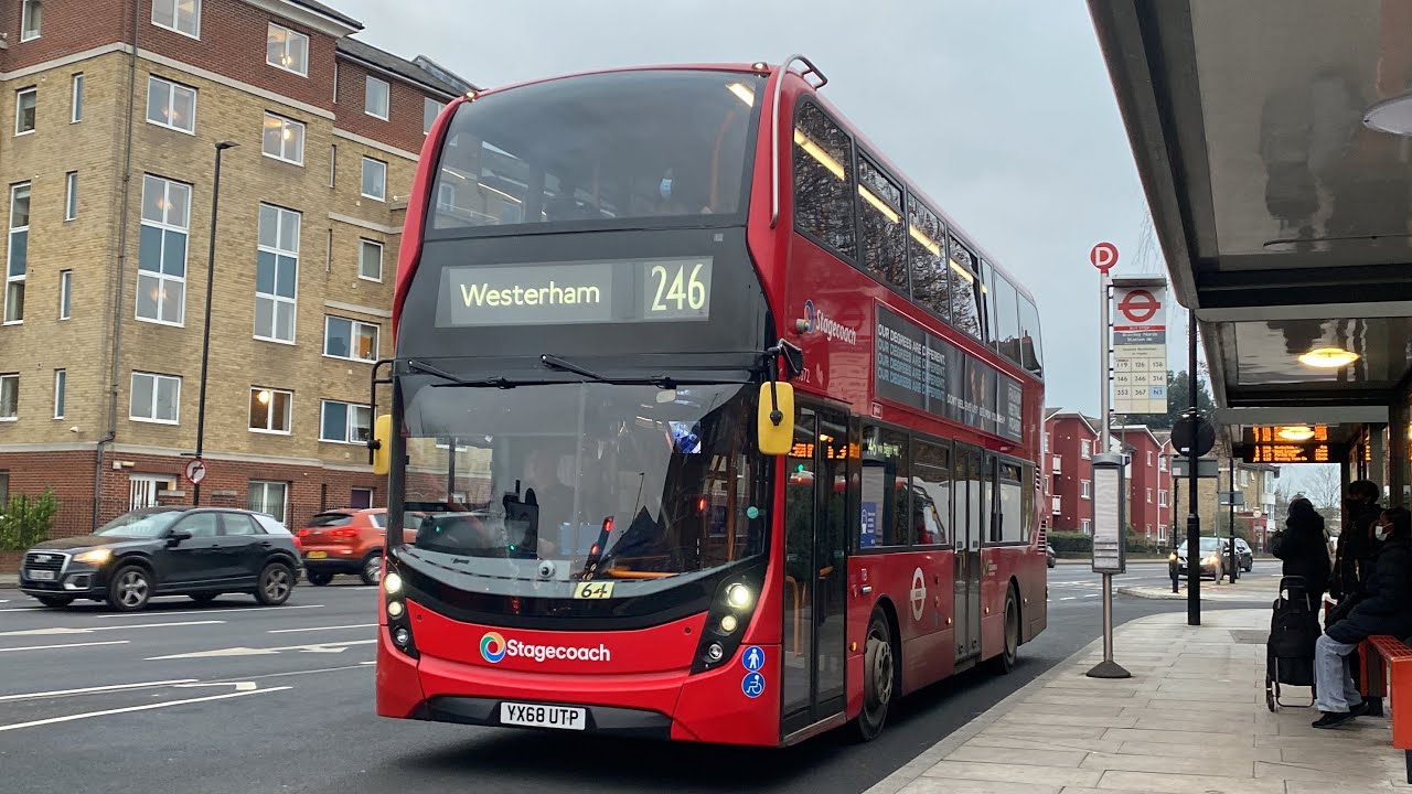 *Fast Journey* Stagecoach London Route 246 | Alexander Dennis ...