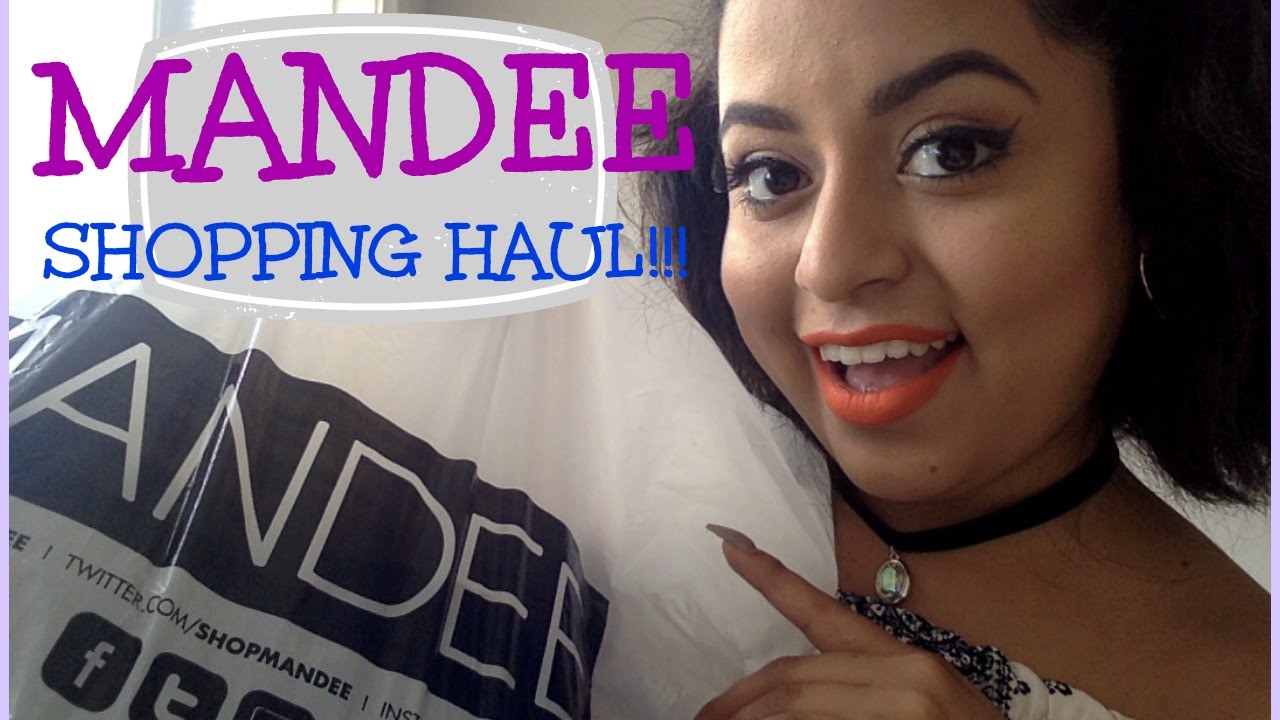 MANDEE I SHOPPING HAUL I 2016 - YouTube