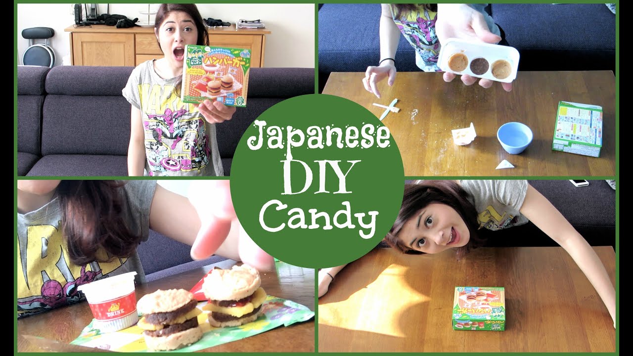 TRYING JAPANESE DIY CANDY - YouTube