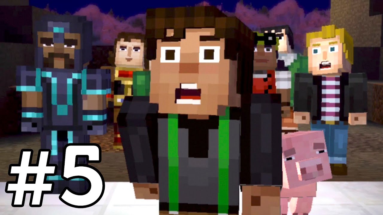 Minecraft: Story Mode – Part 5 (iPhone Gameplay) - YouTube