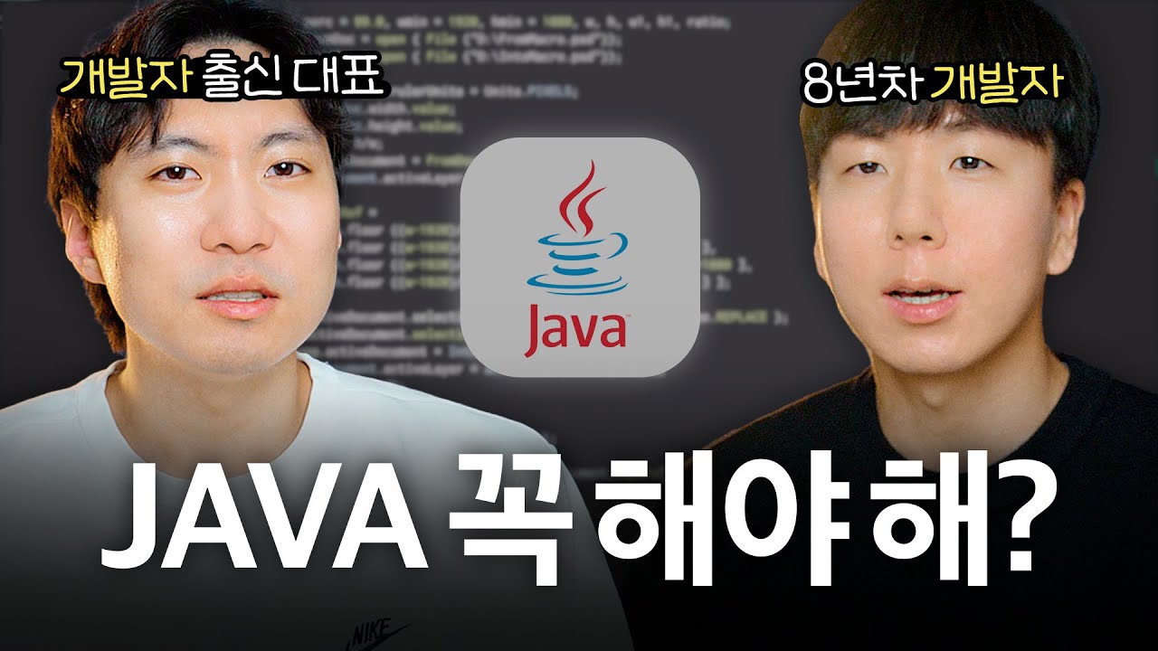 신입 개발자 필독) 한국에선 자바를 안쓰면 성장을 못한다?! - YouTube