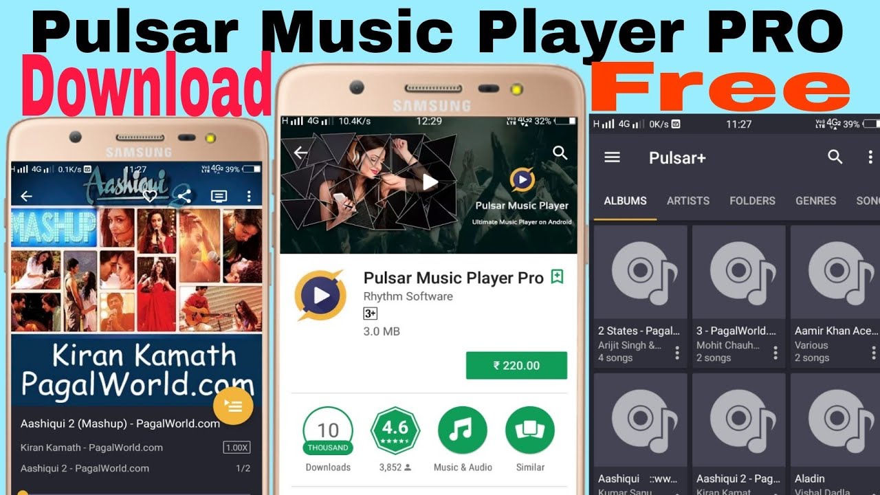Pulsar Music Player PRO Download Free Latest version - YouTube