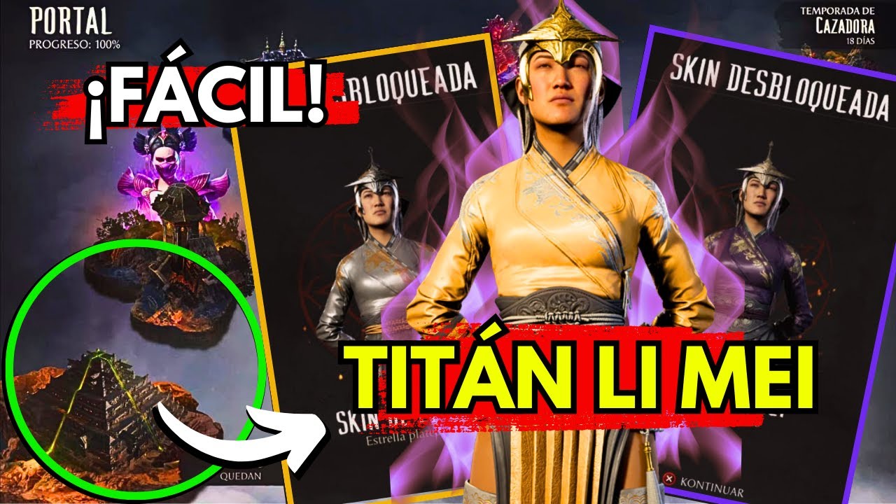 TITÁN LI MEI FÁCIL! MK1 Batalla de Titán Temporada 4 - YouTube