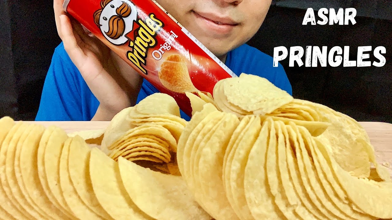 Pringles (Crispy sound ) | ASMR Mukbang (No Talking) - YouTube