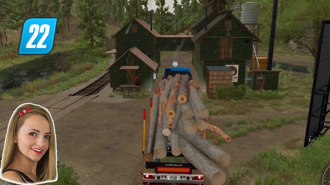 FS22|Silverrun Forest #26 - SUPPLIES TO PAPER FACTORY - YouTube