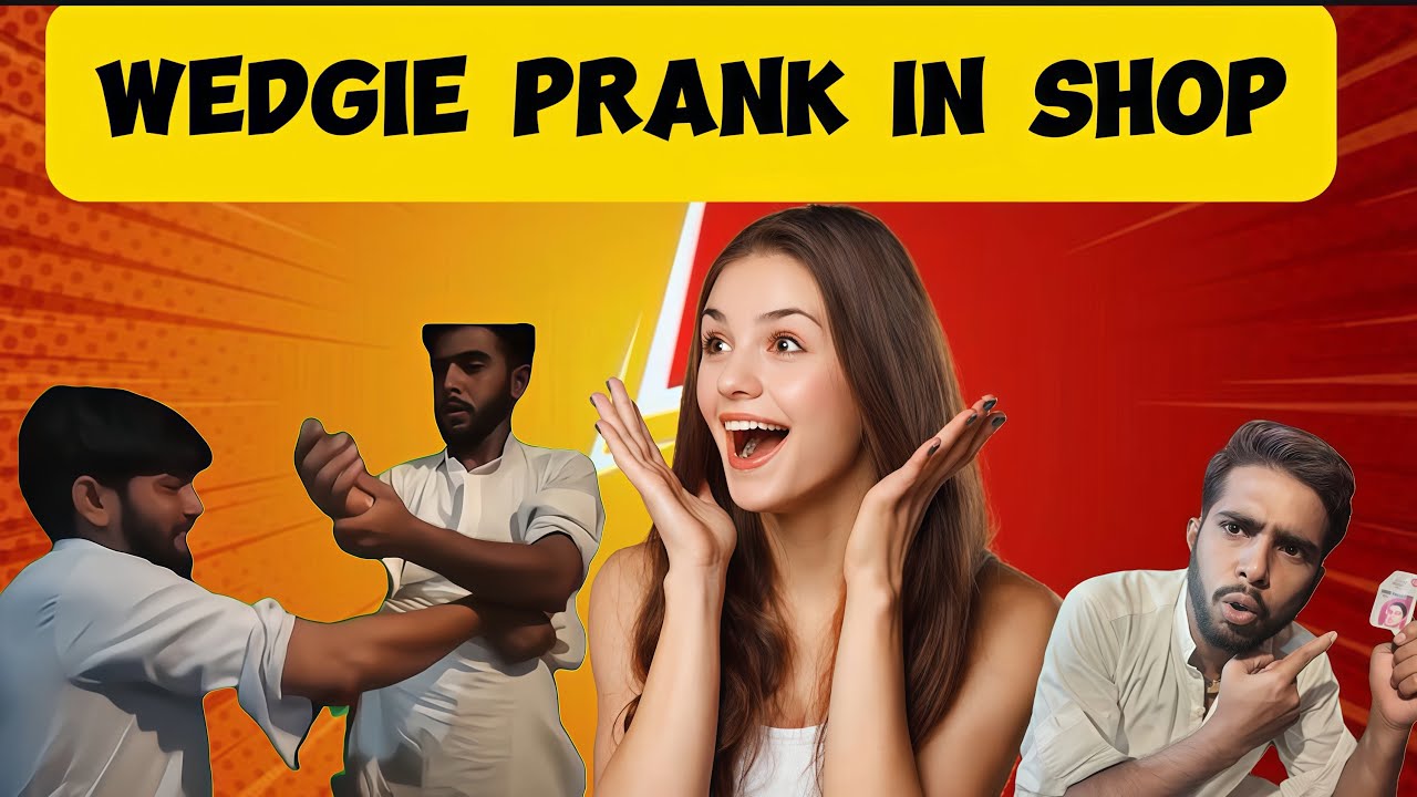 Wedgie Prank with Friend in Public Shop | Wedgie Funny girl video ...