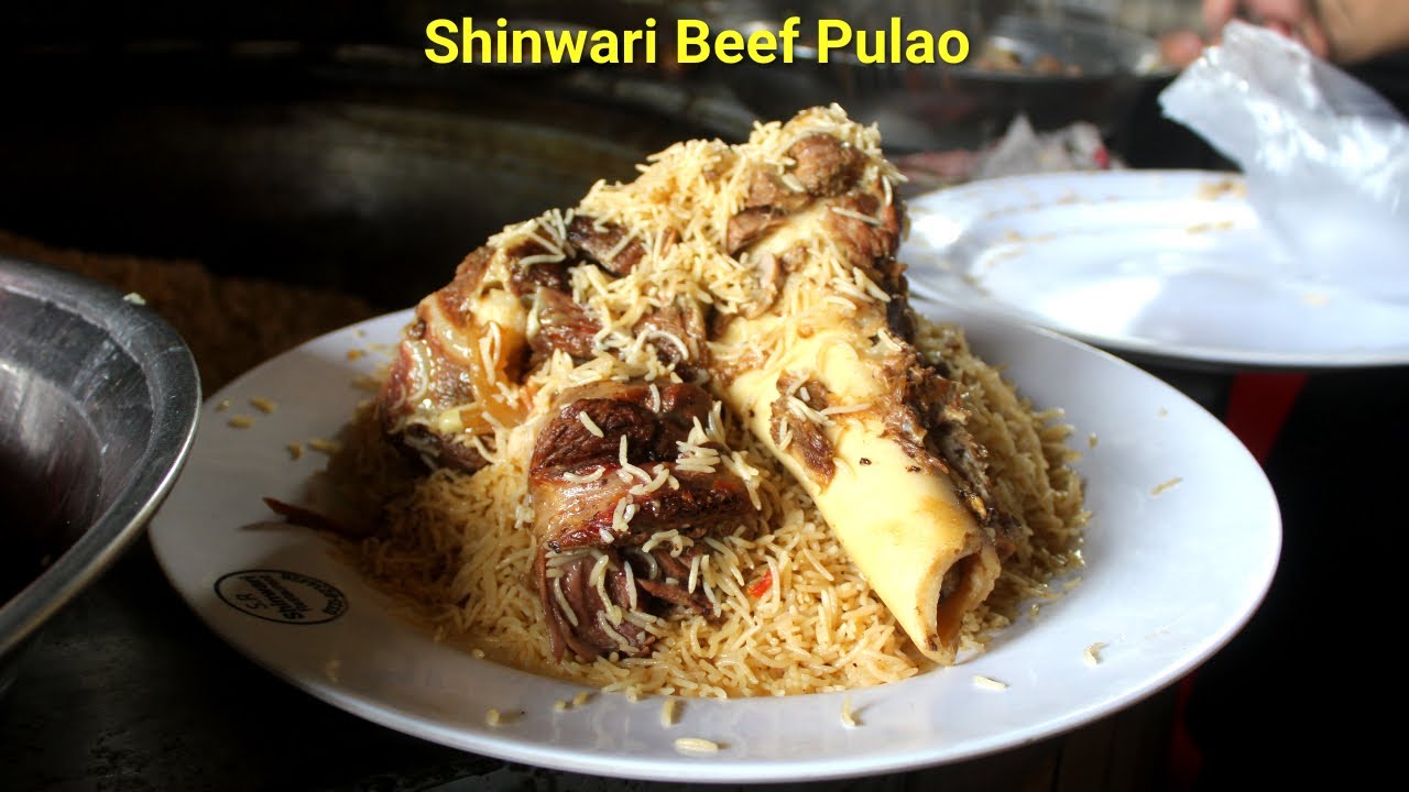 Shinwari Beef Pulao - Tamwabanu Moor Peshawar @KpFoodDiaries - YouTube