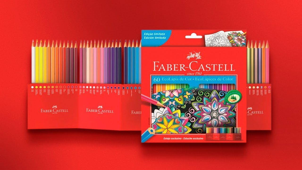 Unboxing Faber Castell 60 COLORES para DIBUJO e ILUSTRACIÓN - YouTube