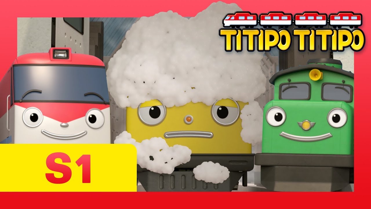 Titipo S1 EP16 l A new train Loco hates Titipo and friends?! l Titipo ...
