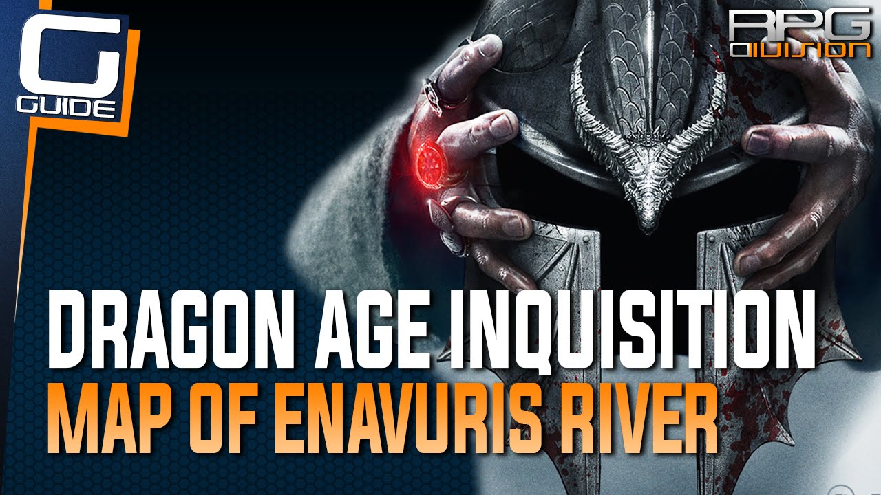 Dragon Age Inquisition - Map of Enavuris River Treasure Location ...